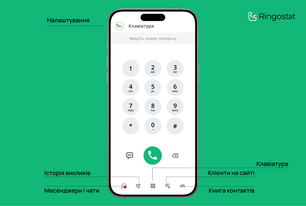 Ringostat Smart Phone: повний огляд десктопної та мобільної версій додатка для ефективної ...